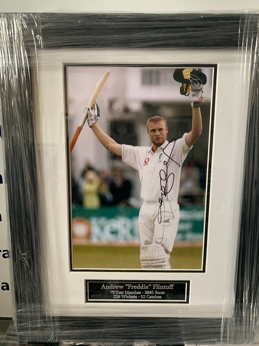 Andrew Freddie Flintoff Signed Frame | Central Sports Memorabilia ...